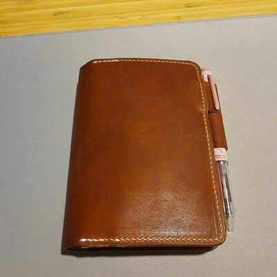Moleskine Classic Notebook Cover 5x8.25 IN English Tan Leather - Etsy