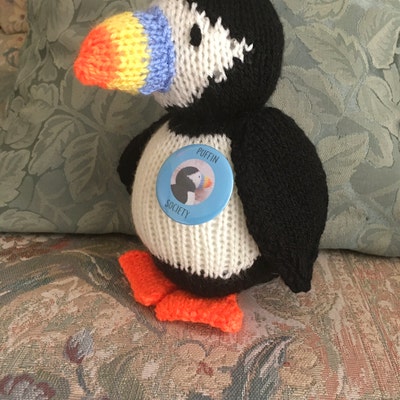 Puffin Knit Kit All You Need to Knit a Cute Puffin Barry the Puffin ...