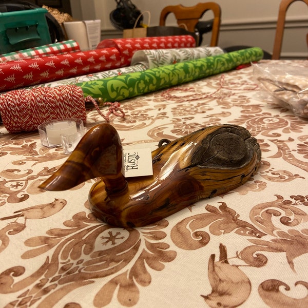 Cedar Fence Post Duck—small. Rustic Stylized Decoy. - Etsy