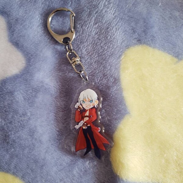 BSD Dazai, Chuuya Keychain - Etsy