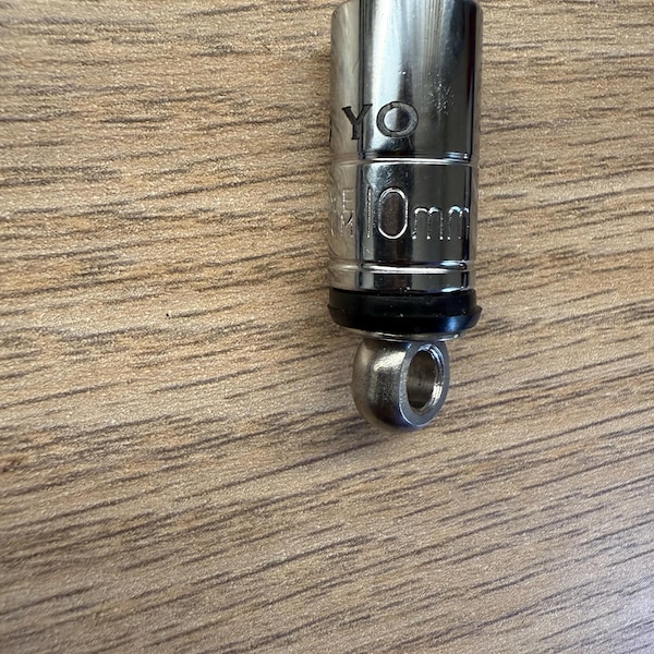 Engraved 10mm Socket Keychain: Custom Mechanic Gift - Etsy