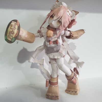 Mikuluka , Papercraft , Pepakura, 3D Model Paper , Jpg Template , DIY ...