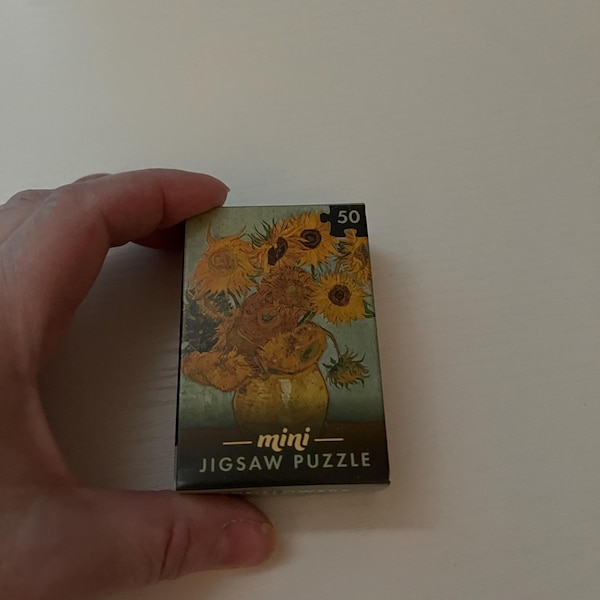 Mini Masterpiece Jigsaw Puzzle in a Matchbox - 50 Piece. Assorted Famous Paintings - Etsy