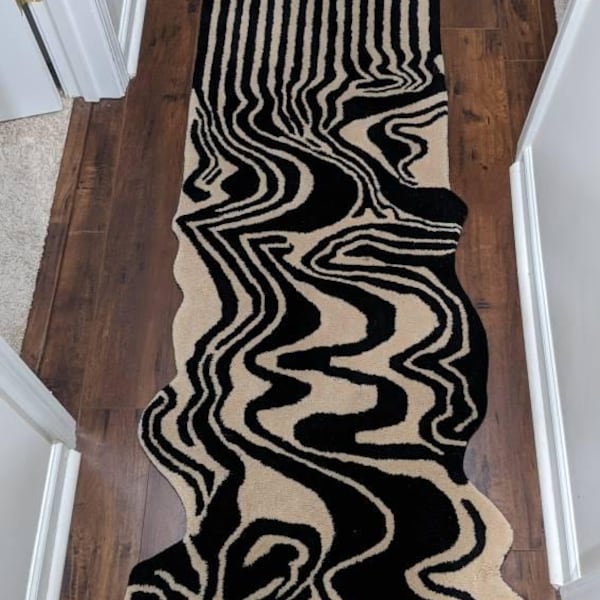 Irregular Shaped Rug Home Décor Rug Hand Tuft Rug Large Area Rug ...