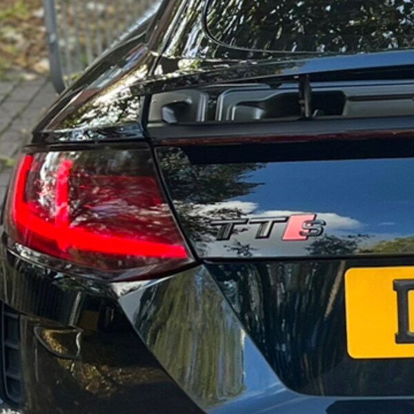 Gloss Black TTRS Boot Badge Audi - Etsy