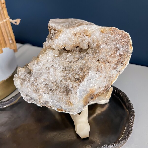 Geode Ornament - Kentucky Geode Ornament- Quartz Crystal Ornament ...