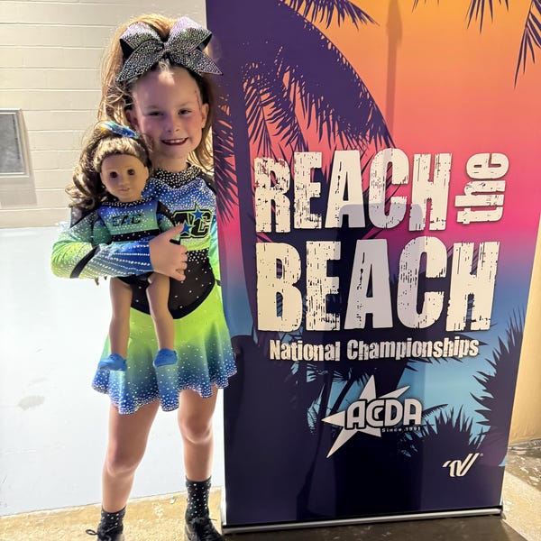 JAS Cheer Uniform for American Girl Doll - Etsy