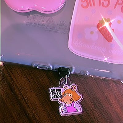 Please Don't Talk to Me While I'm Reading Kindle Charm, USB Plug Charm ...