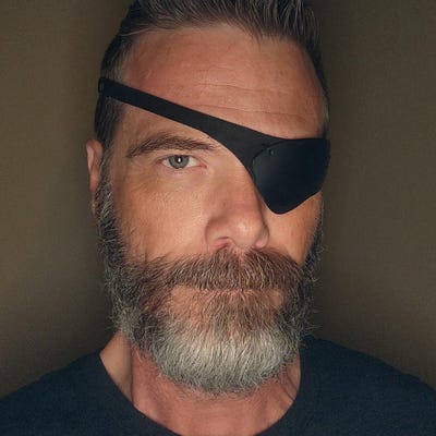 SET OF THREE Leather Eye Patch Eye Patch Man Eye Patch Woman Eye Patch ...