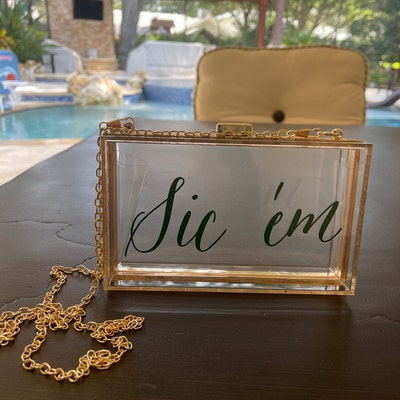 Clear College Gameday Stadium Purse Bag Texas Tech UT TCU A&M Aggies ...