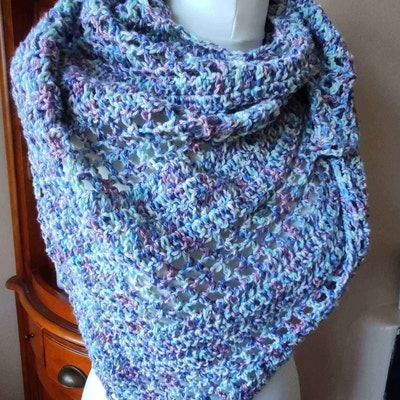 Double Crochet Ripple Stitch, Easy Wavy Crochet Pattern Quick and Easy ...