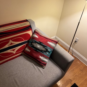 Grey and Blue Aztec Rug Tribal Rug Southwestern Rug Kilim - Etsy