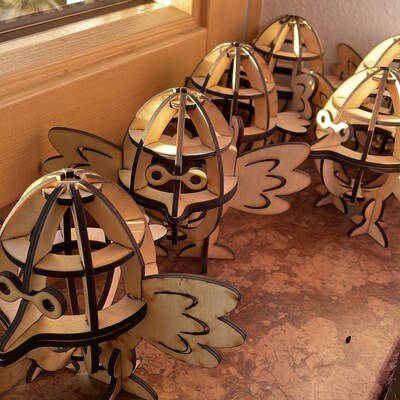 Candy Carousel Laser Cut Files SVG, DXF, CDR. Digital Product ...