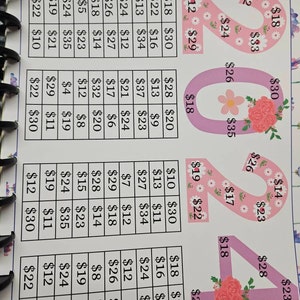 Savings Challenge Printable, Money Saving Bundles, Envelope Challenge ...