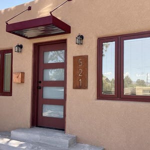 Corten Steel Custom Sign, Your Logo Corten, House Address Plaque ...