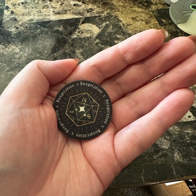 D&D Inspiration Tokens Dungeons and Dragons Inspiration Tokens, Dnd ...