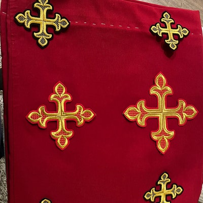 Embroidered Tablecloth Altar Covering With Angels Seraphims, Holy Table ...