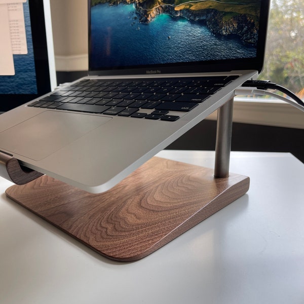 Laptop Stand, Laptop Stand for Desk Home Office Décor, Desktop, Cooling ...
