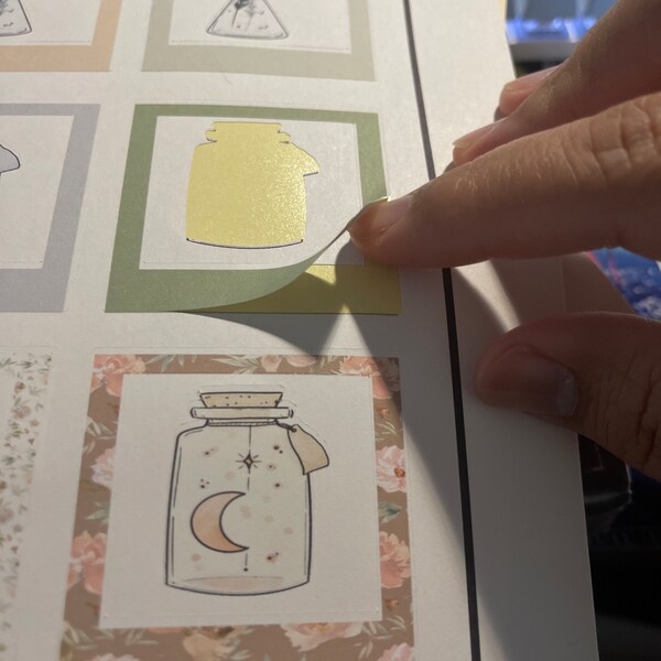 Fall Digital Stickers Goodnotes Floral Sticker Book Autumn Planner ...