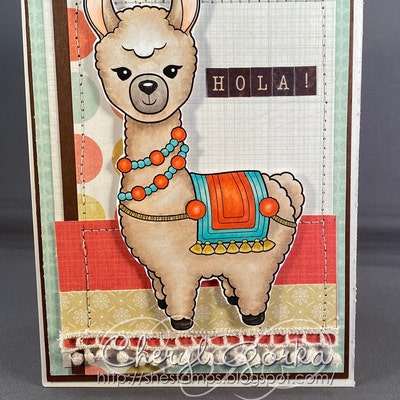 Llama Digital Stamps Clip Art Line Art Graphics to Create Coloring ...