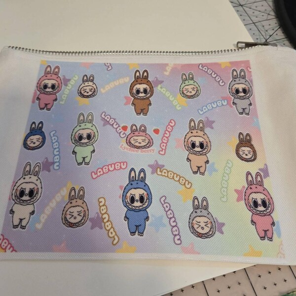 LA BUBU Funny Art Style 20oz Skinny Tumbler Wrap PNG, Digital Download ...