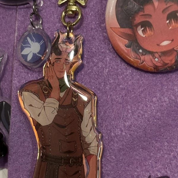 Baldur's Gate 3 Epoxy Charms ( Set 2 ) - Etsy