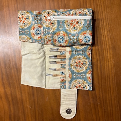 Interchangeable Needle Case Knitting Clutch Wallet for Interchangeable ...