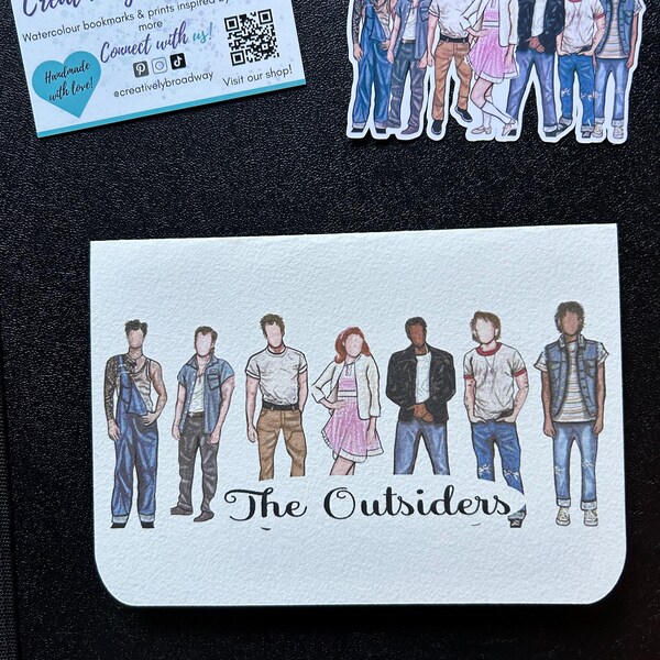 The Outsiders: the Musical Handmade Holographic Broadway Sticker - Etsy UK