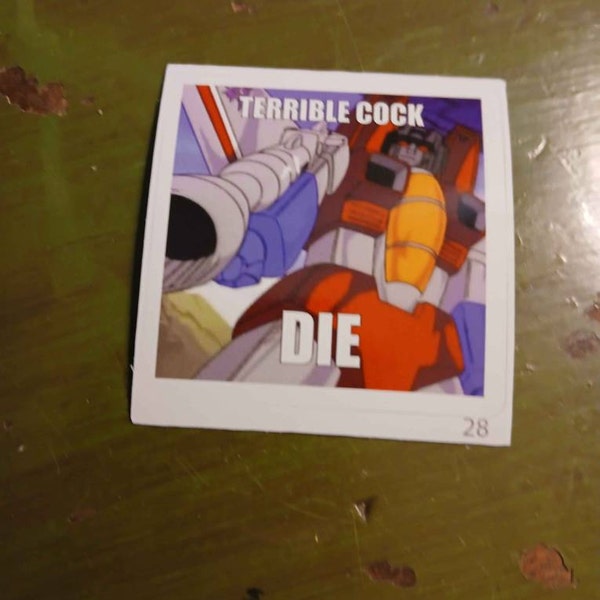 Transformers Starscream Sticker - Etsy