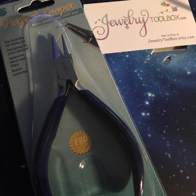 Perfect Looper Pliers, Jewelry Loop Making Tool, Round & Flat Nose ...