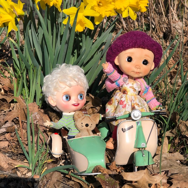 1/6 BJD Doll Accessories Doll Vehicle for Ob24 Dolls,miniature Retro ...