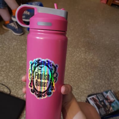 Fast Vibes, Running Sticker, Run Sticker, Vinyl Sticker, Water Bottle ...