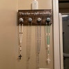 Rosary Wall Hanger Custom Quote- Rosary Wall Holder- Rosary Display ...