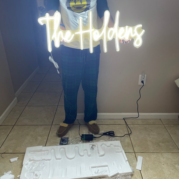 Personalized Neon Sign for Event | Custom Business Sign | Custom Neon ...