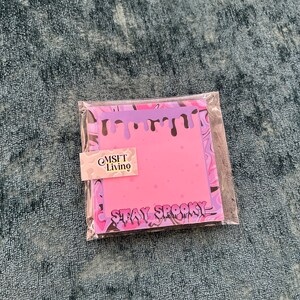 Purple Alien Beret, Goth Beret, Kawaii Goth, Embroidered Wool Beret ...