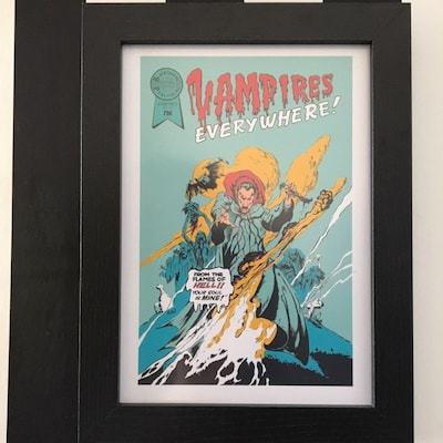 Rare Lost Boys Prop vampires Everywhere & destroy All Vampires A4 ...