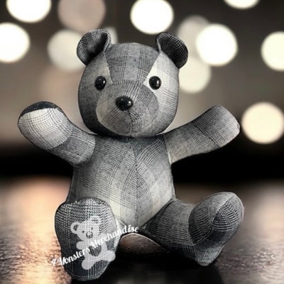 One Sleeper Memory Bear, Keepsake Bear, Memorial/ Personalized Baby ...