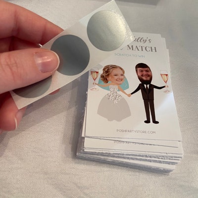 Bridal Shower Game, Bridal Shower Games, Bridal Shower Scratch off Game ...