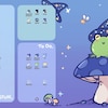Wizard Frog Computer Desktop Theme Background Wallpaper Organizer Set ...
