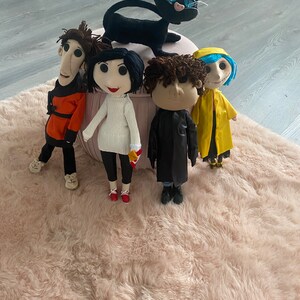 Coraline and Wybie Dolls Bundle. - Etsy