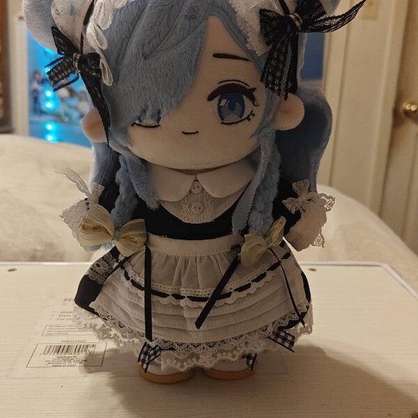 Custom Plush Doll, 10cm/15cm/20cm/doll's Clothes/accessories/plushies Art Commission Chibi ...