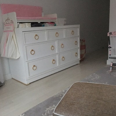 Girls Ballerina Rocking Chair, Kid's Painted Rockers, Nursery Furniture ...