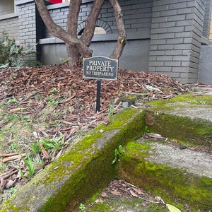 Video Camera Surveillance Private Property Yard Sign Security Warning ...