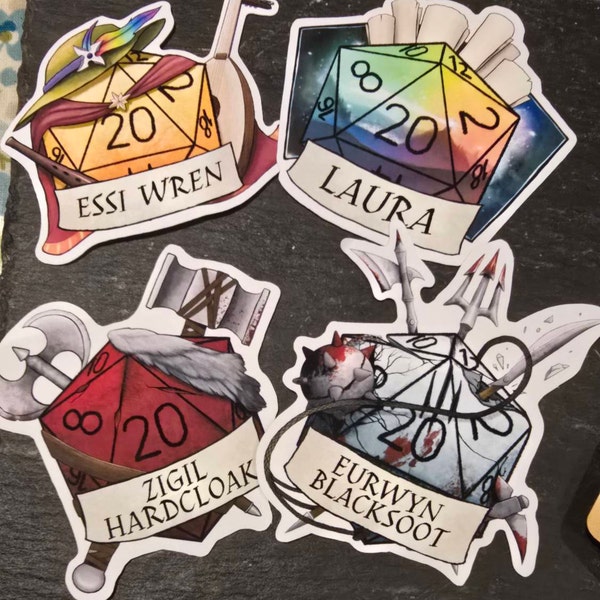 Bane Sticker Dnd Sticker - Dungeons and Dragons - Etsy