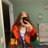 Harry Styles Inspired Cardigan Colour Block Patchwork - Etsy Canada