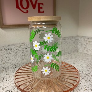 Libbey Glass 16oz 20oz Daisy Chain Svg Files for Cricut & Silhouette ...
