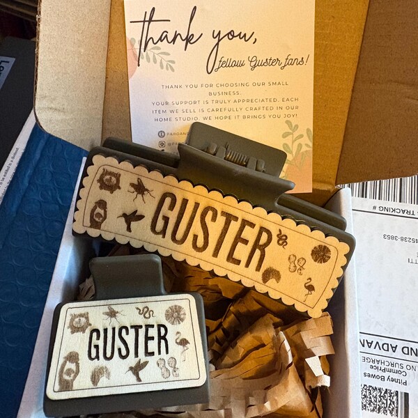 Guster Band Hair Claw Clip With Album Icons Logos Large Small - Etsy