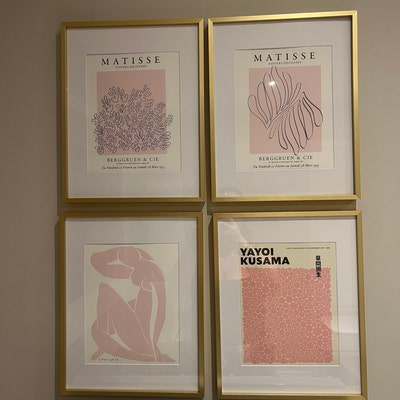 Pink Wall Art, Yayoi Kusama Print, Kusama Dots, Japanese Art ...