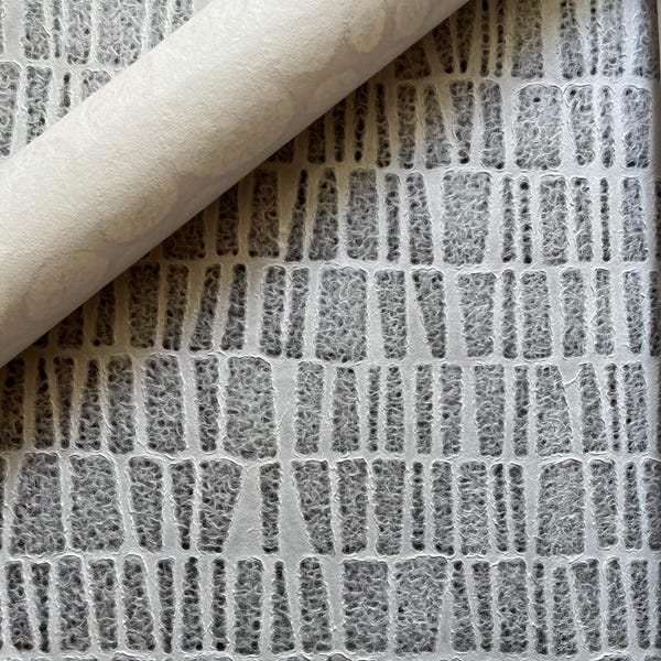 Mulberry Paper Fishnet Pattern Handmade With White Cotton Thread ...