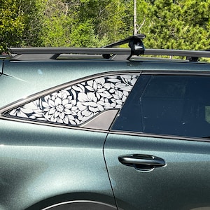 Fits 2020-2024 Kia Sorento Rear Side Windows Floral Flowers Pattern ...